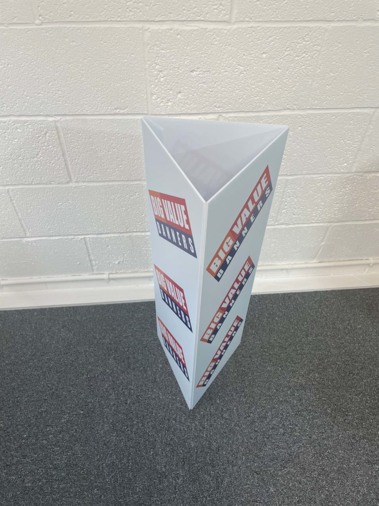 Bollard Covers - Custom Full Colour Print - Big Value Banners