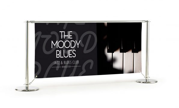 Cafe Barrier System | Big Value Banners