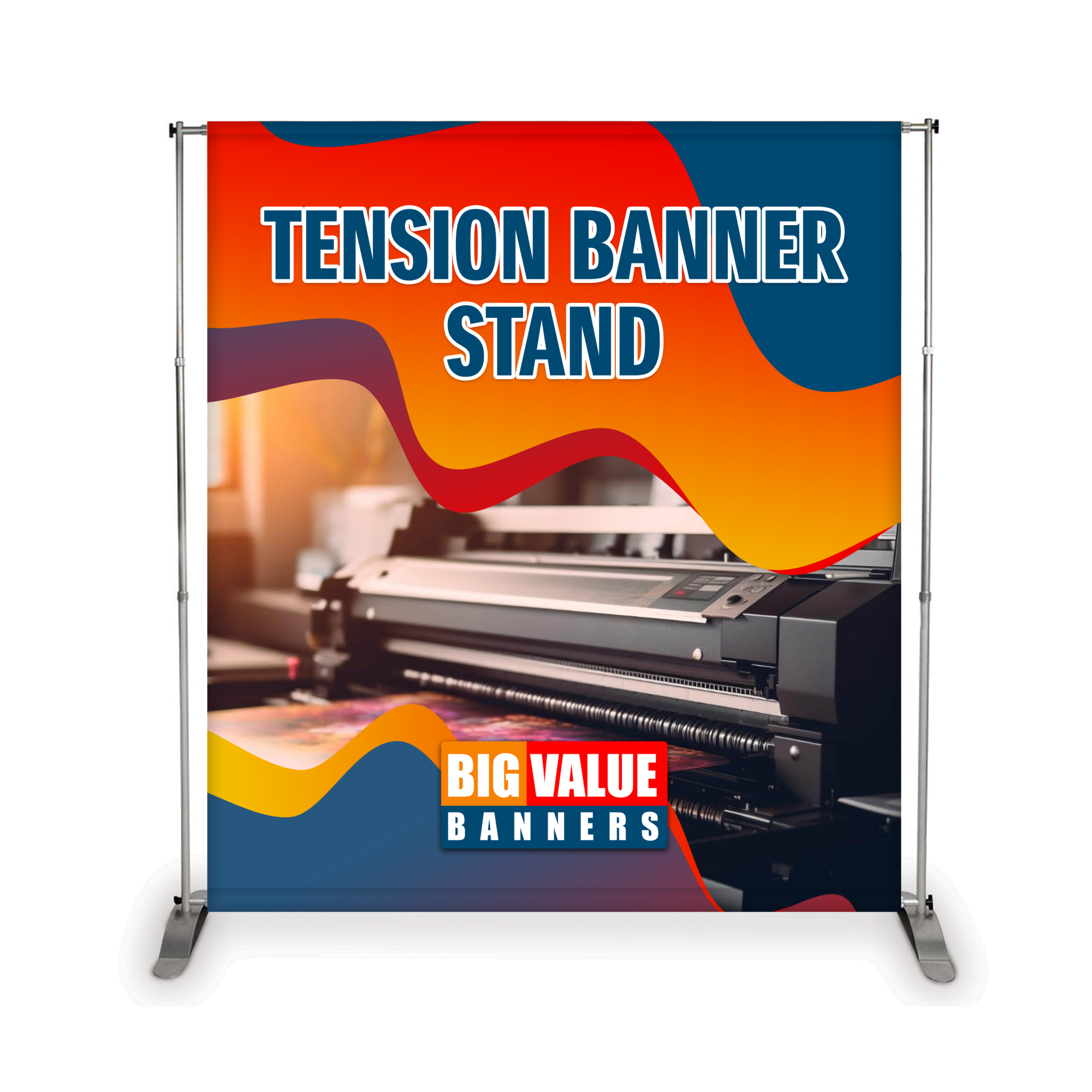Tension Stand with Banner | Big Value Banners